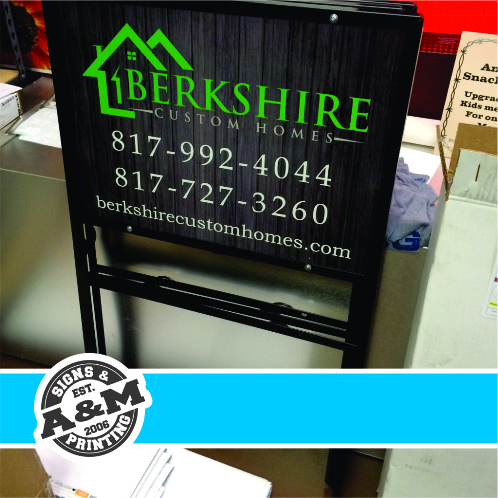 A&M Signs and Printing. Custom sign and printing company, Fort Worth